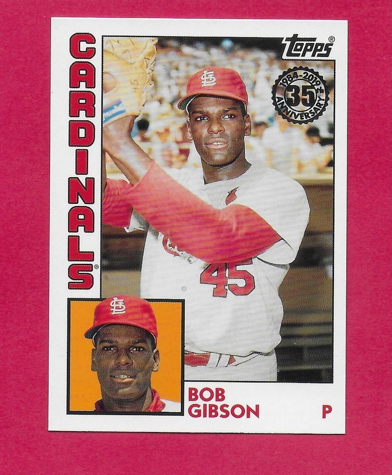 Bob Gibson Topps Inserts/Parallels- YOU PICK - NRMT | eBay