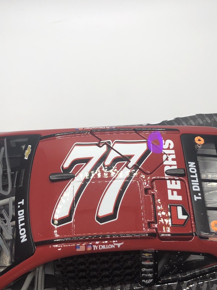 Ty Dillon #77 2023 Ferris Autographed 1/24 Nascar | eBay