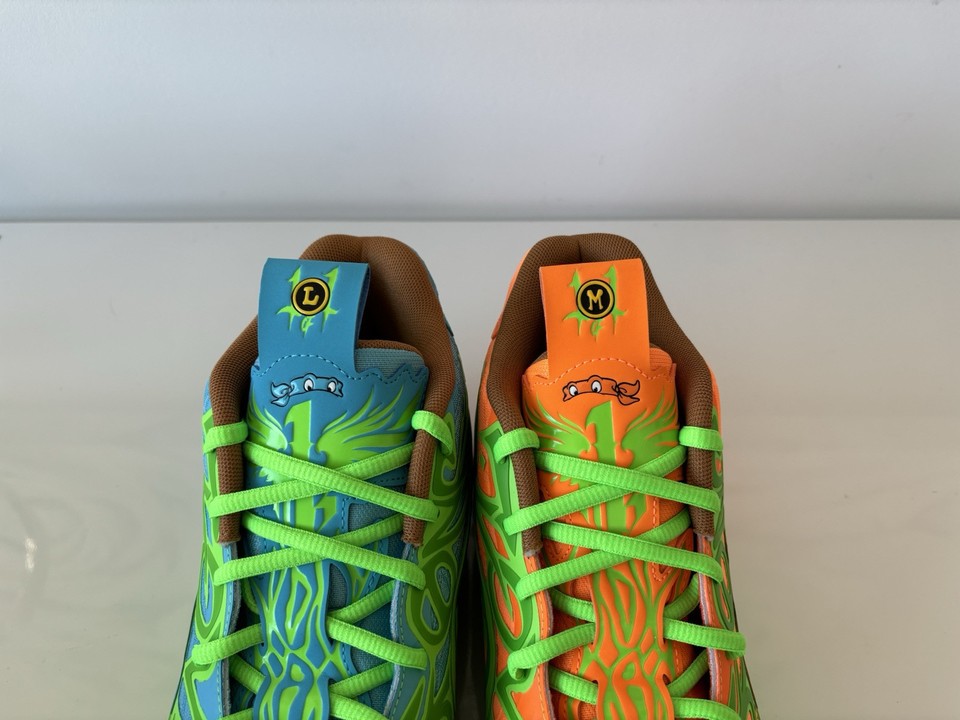PUMA x LAMELO BALL x TMNT MB.04 Leonardo Michelangelo Men 8-13 GS 4-7 ...