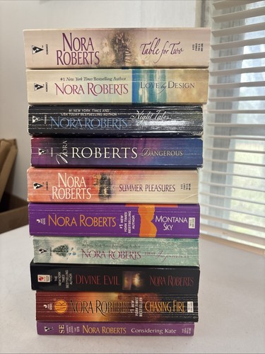 Lot of 10 Nora Roberts - Mass Paperback Books - Free Shipping | eBay