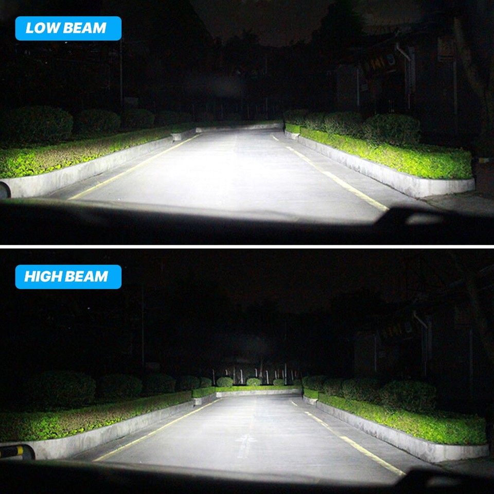 NOVSIGHT H4 H7 H11 H13 9005 9006 9012 LED Headlight Bulbs 15000LM High ...