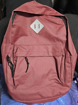 Maroon And Black Moda West Backpack - New With Tags | eBay