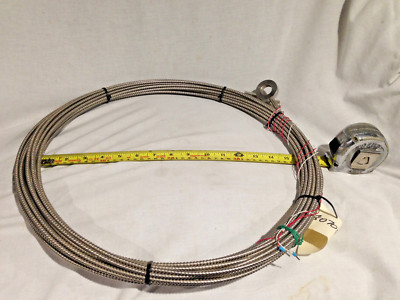 RTD Temperature sensor washer tip 40mm OD 20mm ID SS armored 3 Wire TCA ...