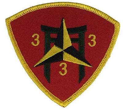 USMC THIRD BATTALION 3RD MARINE REGIMENT 3RD MARINE DIVISION MARDIV ...