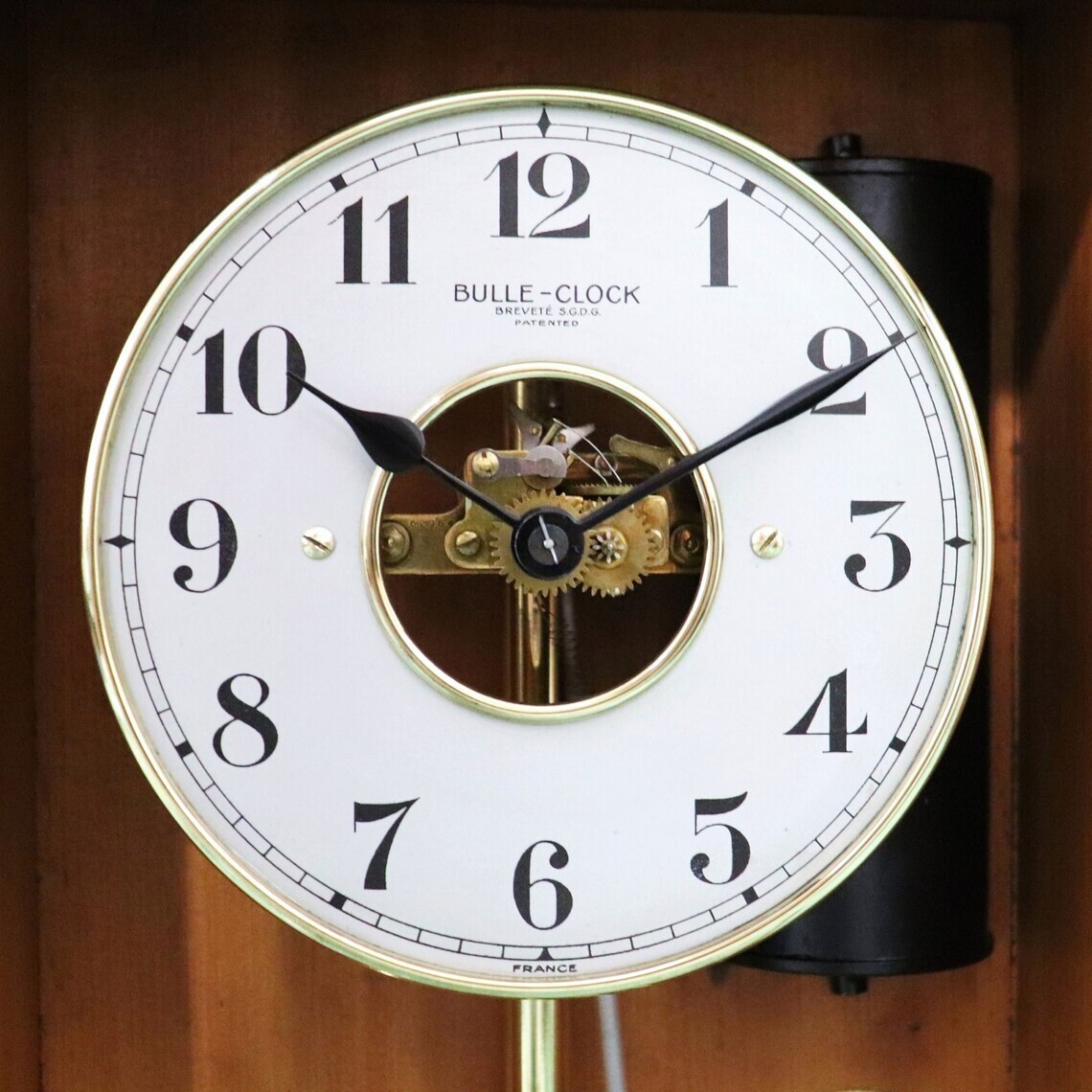 BULLE Wall or MANTEL Clock Antique Top Condition Max Amplitude 1927 ...