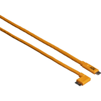 Tether Tools TetherPro USB Type-C Male to Micro-USB 3.0 Type B Male 15 ...