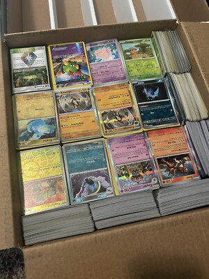 6000+ Pokemon Cards Huge Bulk Lot - Holos, Reverse Holos, and Rares ...