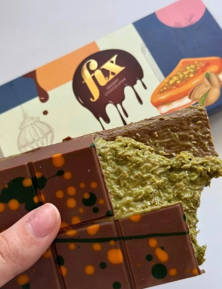 5 Fix Dubai Viral Kunafah Chocolate Pack Of 5, FIX Can't Get Knafeh of ...