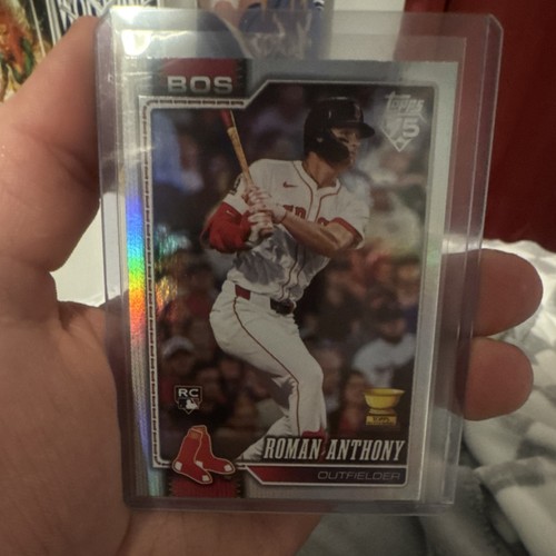 Topps 2026 Rookie Roman Anthony #189 Boston Red Sox rainbow foil | eBay
