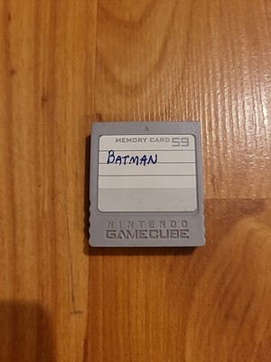 Official Nintendo Gamecube Memory Card 59 Blocks DOL-008 Gray | eBay
