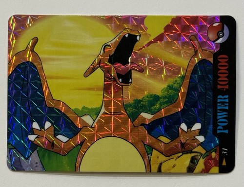 Pokemon Pocket Monsters Charizard Power 40000 Holo Prism Vending ...