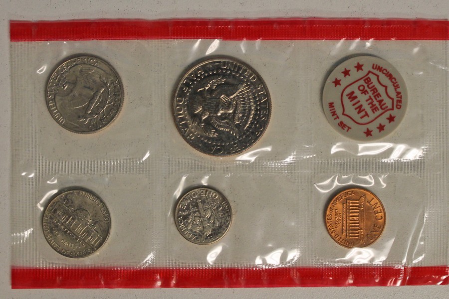 1971 US Mint Set (OGP) 11 coins | eBay