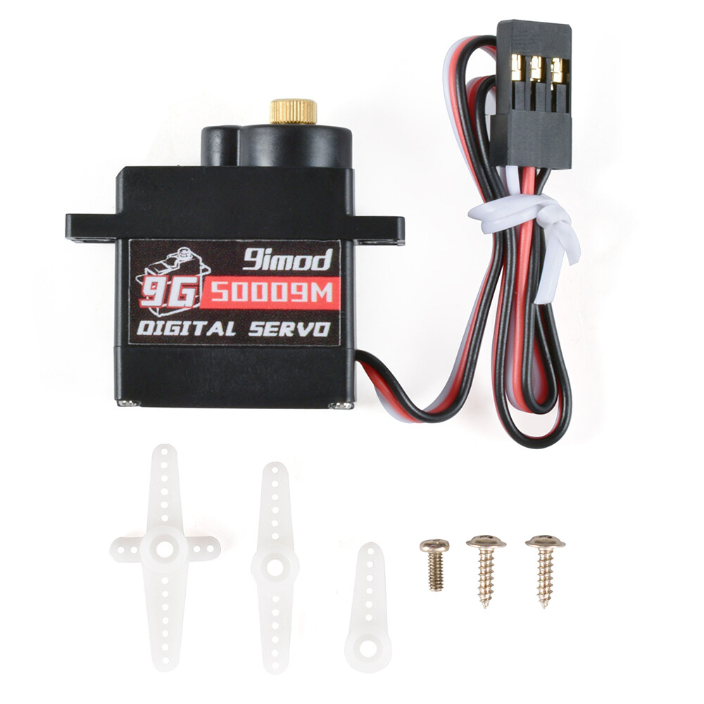 9imod S0009M 9g Metal Gear 1.4KG Digital Servo Motor Steering for 1/24 ...