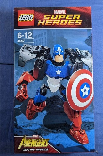 LEGO 4597 Captain America Marvel Super Heroes - Still Sealed | eBay