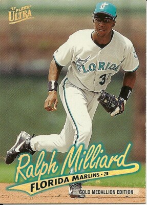 1997 Ultra Gold Ralph Milliard 199 Marlins | eBay
