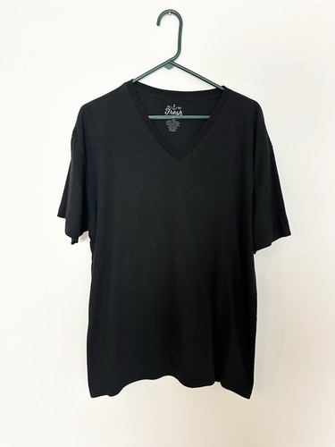 Fresh Clean Tees Mens T-Shirt Size XL Black V Neck Short Sleeves | eBay
