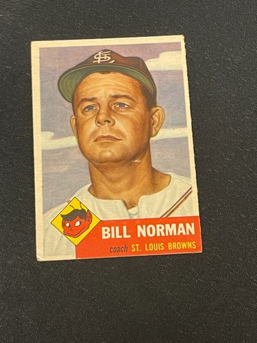 1953 TOPPS BILL NORMAN #245 EX TOUGH V3205 | eBay
