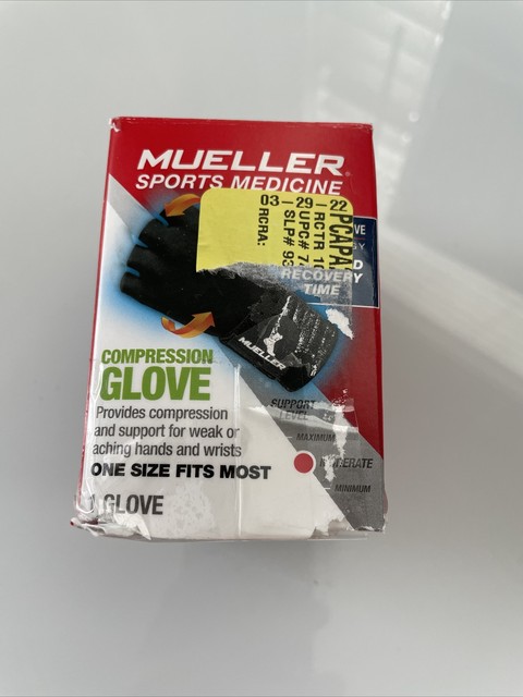Mueller Reversible Compression Glove Black One Size Fits Most for sale ...