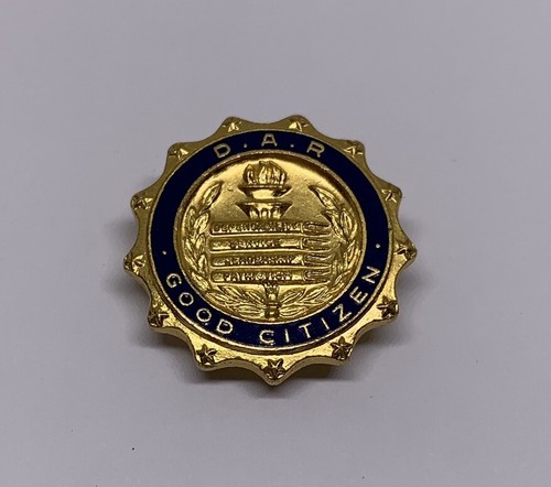 DAR Daughters Of The American Revolution Good Citizen Award Lapel Pin ...