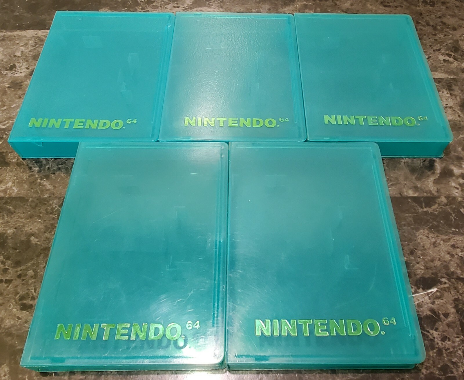 (5) Pride Plastics N64 Nintendo 64 Hard Storage Clamshell Case | eBay