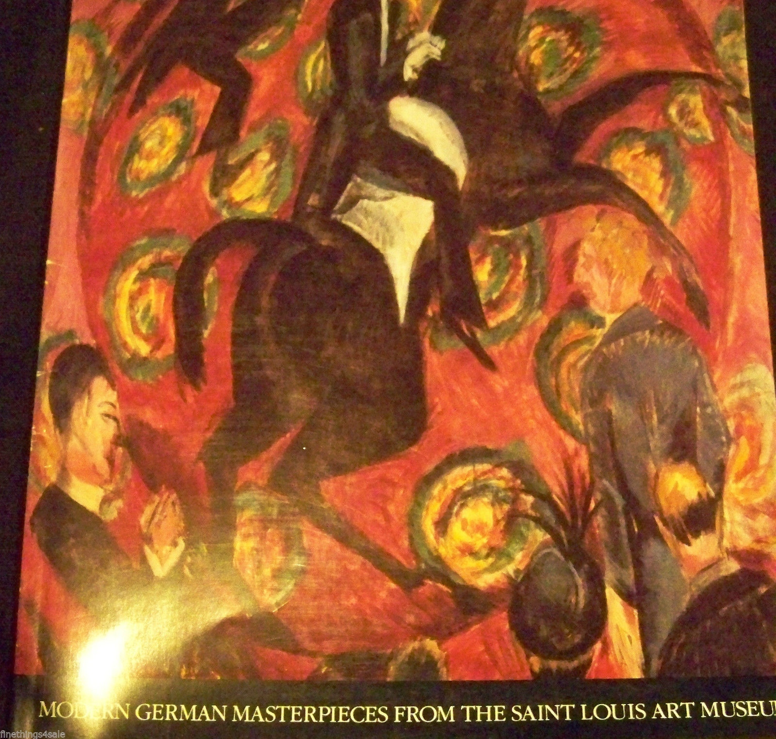 VINTAGE ART BOOK - MODERN GERMAN MASTERPIECES FROM THE SAINT LOUIS ART ...