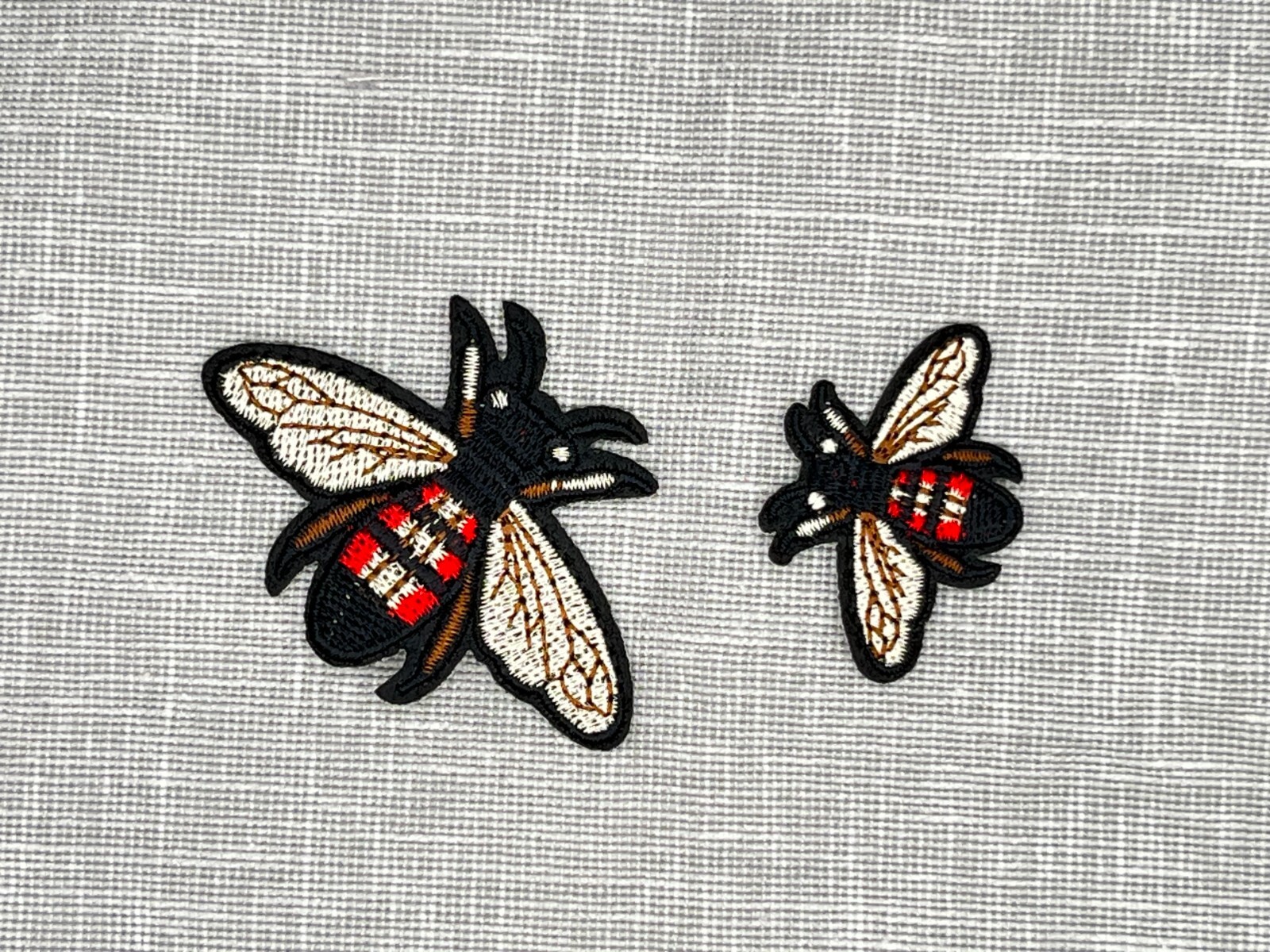 2 Embroidered Bees Trucker Hat Iron-on patches- Free fast shipping from ...