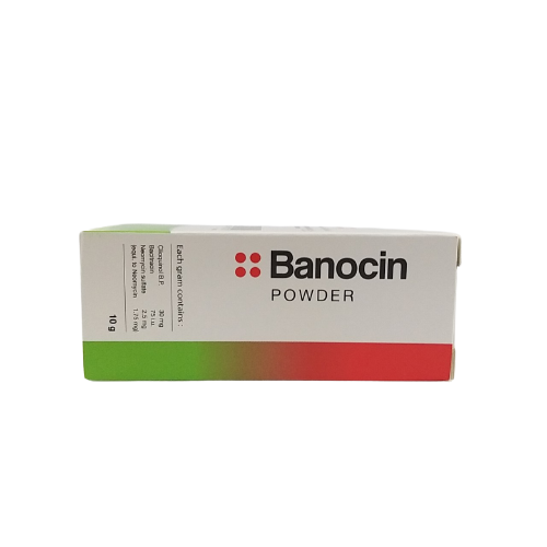 6X Banocin Antibiotic Powder Infected Cuts Wounds Inflammation Free ...