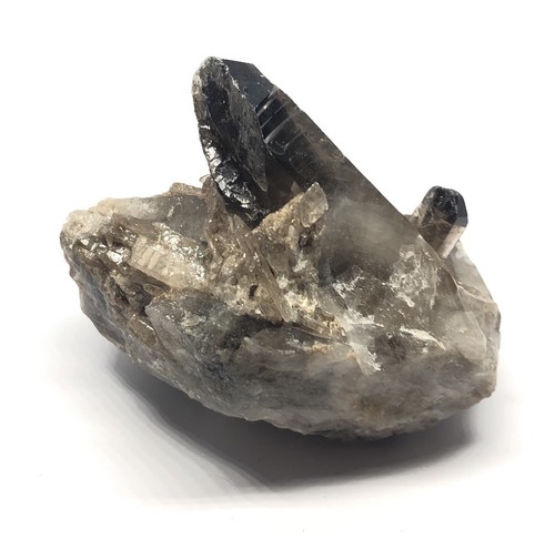 Beautiful Irradiated Smoky Quartz Crystal Cluster 286g From Brazil | eBay