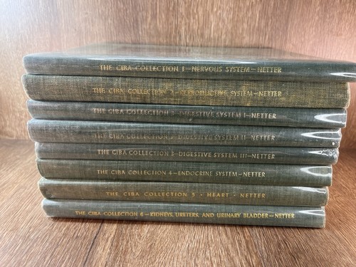 CIBA Collection Medical Illustrations Volumes 1-5 (8 Books Total) | eBay