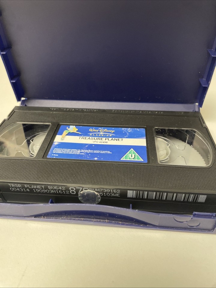Treasure Planet Kids/Children's VHS Video 2003 NEW Walt Disney 42nd ...