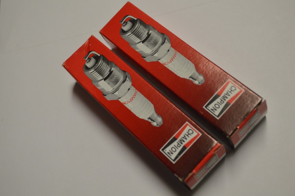 BILLY GOAT Power Equipment CHAMPION Spark Plug RL95YC Set 2 | eBay UK