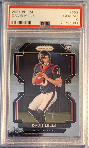 DAVIS MILLS ROOKIE CARD! 2021 PRIZM #352 PSA 10 | eBay