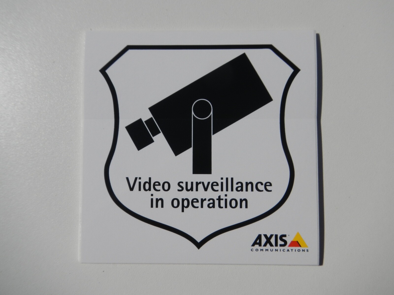 10-Pack “Video Surveillance in Operation” Vinyl Decal CCTV Sticker | eBay