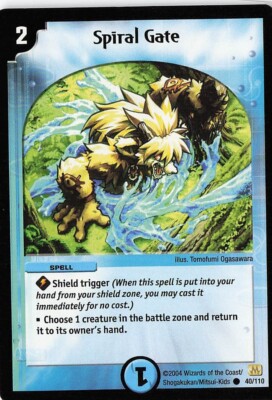 SPIRAL GATE 2005 DUEL MASTERS Card # 47/110 | eBay