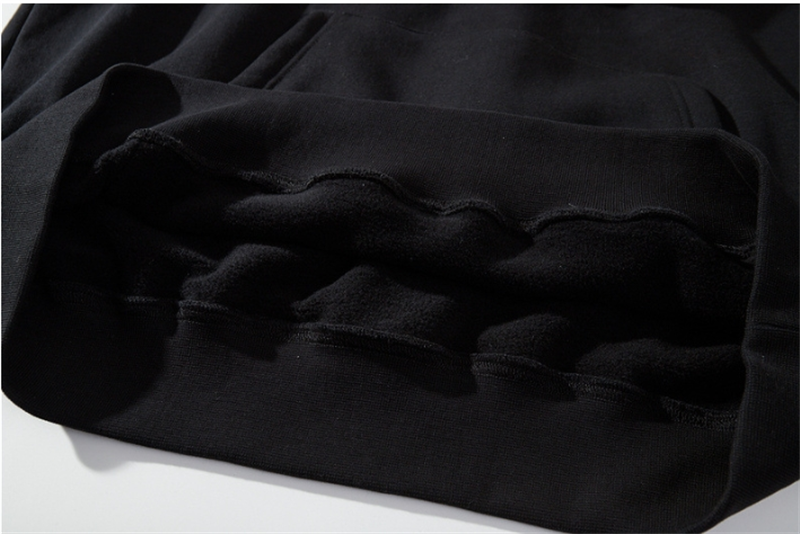 Myth Nine Tailed Fox Fashion Hoodie Embroidery Black Hoodie Pullover ...