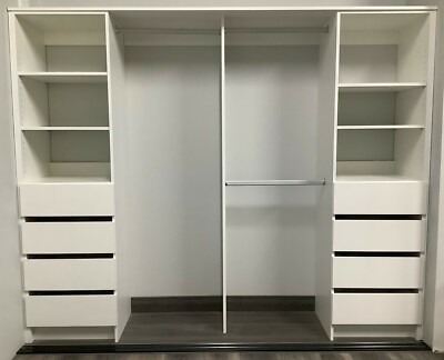 WARDROBE INSERT COMPLETE PACKAGE ASSEMBLED | eBay Australia
