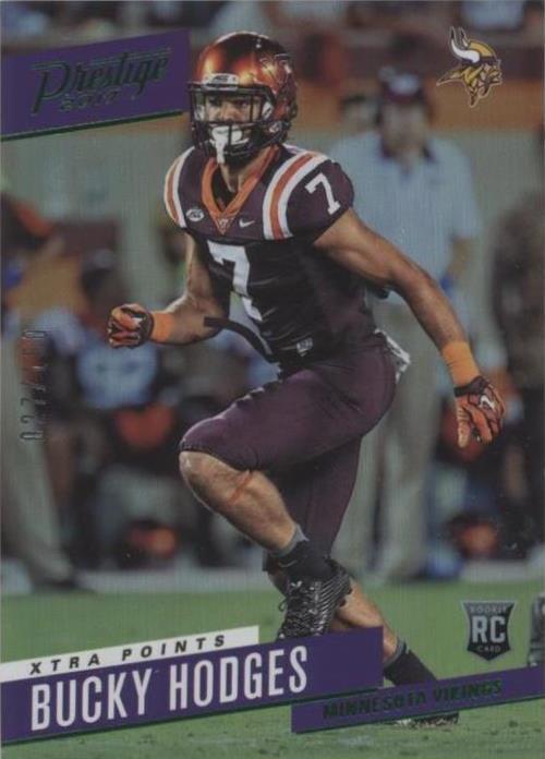 2017 Panini Prestige - Rookie Bucky Hodges #288 Xtra Points Green /150 ...