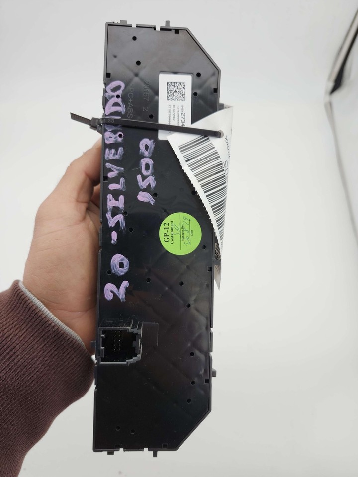 19 23 Chevrolet CHEVY SILVERADO 1500 Heater A/c Control ID 84542734 OEM ...