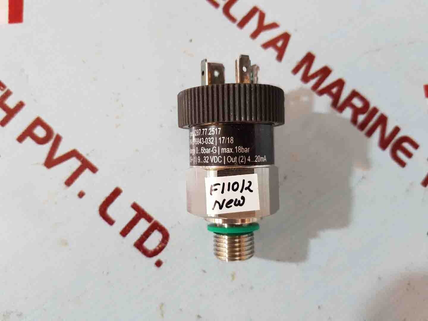 Trafag 8287.77.2517 pressure transmitter | eBay