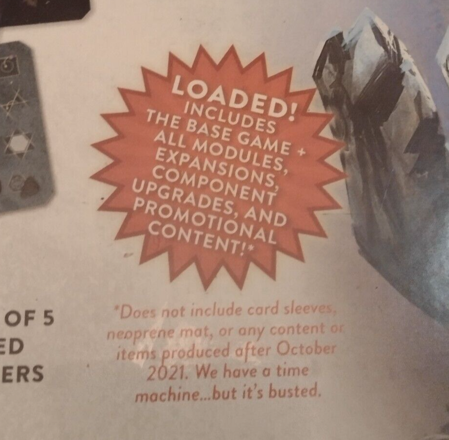 VINDICATION - Archive of the Ancients Boardgame. Loaded w/ Extras ...