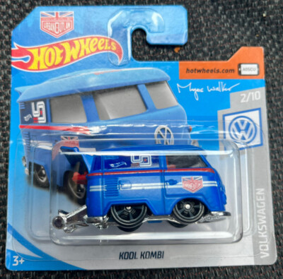 Hotwheels Kool Kombi Blue Short Card | eBay UK