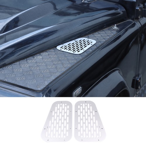 Engine Bonnet Vent Air Outlet Net Cover For Land Rover Defender 2004 ...