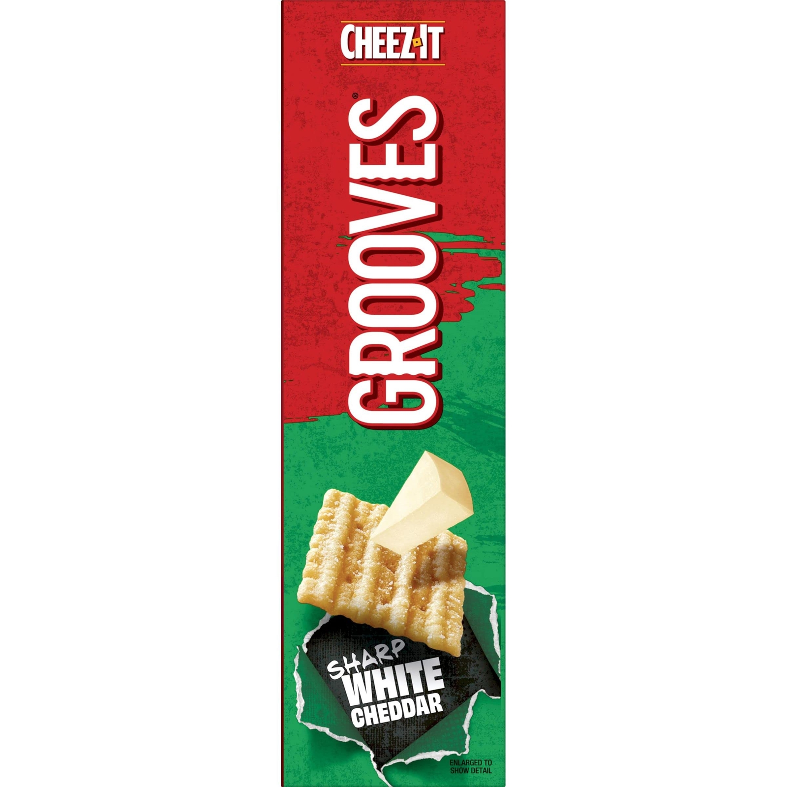 Cheez-It Grooves Cheese Crackers Snack Lunch Snacks white Cheddar Pack ...