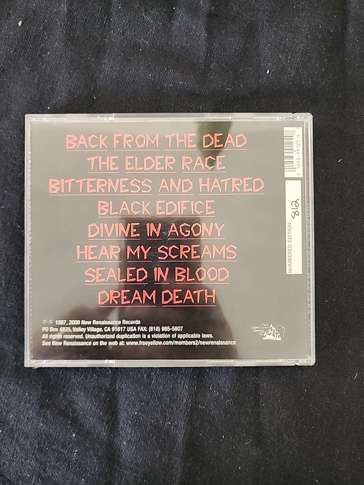 D2-DREAM DEATH - Journey Into Mystery 2000 NRR US Official CD hand ...