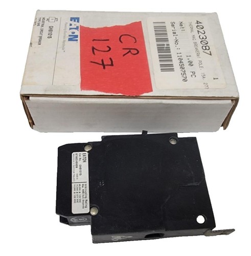 Disjoncteur Industriel Eaton GHB1015 Type GHB 15A À Vis Monopolaire | eBay