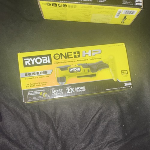 RYOBI ONE+ HP 18V Brushless Compact Right Angle Drill 3/8" Keyless ...