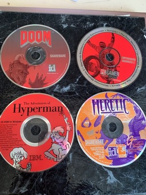 DOOM, Heretic Shareware & Hyperman, Motorcross Madness 2.. PC games | eBay