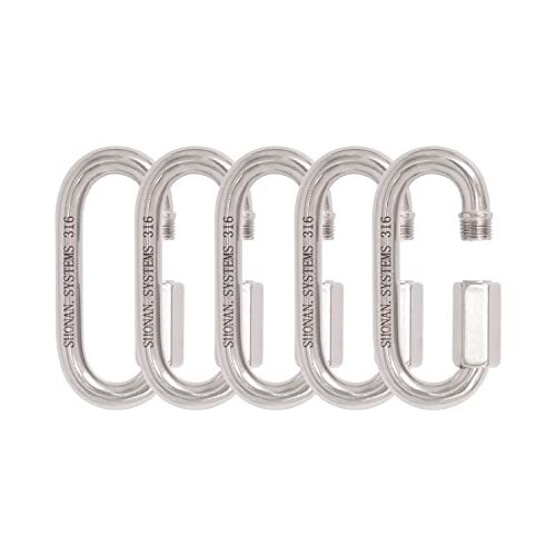 Shonan 2.3 Inch Chain Quick Links 5 Pcs Marine Grade Quick Link ...