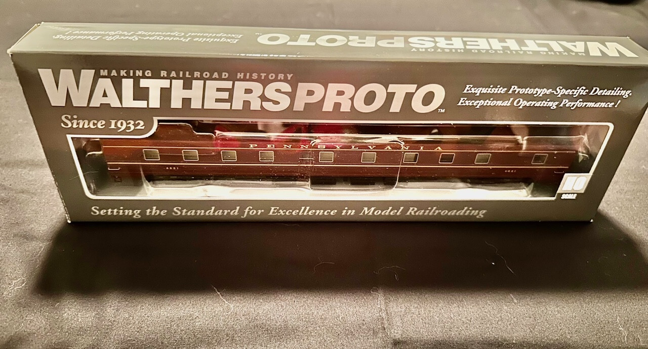 HO Scale Walthers 85' PRR Budd Kichen-Dormitory Car | eBay