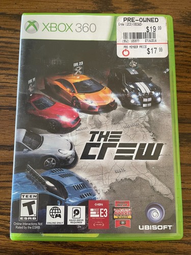 The Crew (Microsoft Xbox 360, 2014) 2-Disc Set | eBay